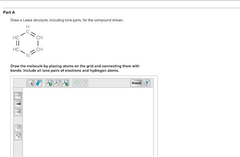 Solved Draw A Lewis Structure Including Lone Pairs For The