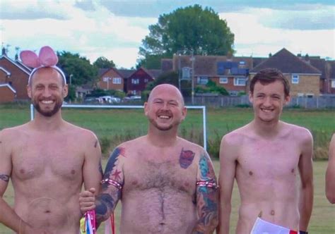New Inn Football Club Strip Off For Nude Calendar To Raise Money For