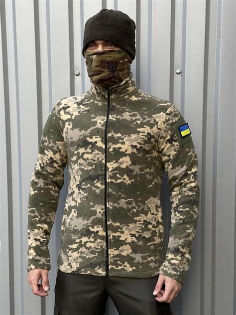 Кофта флісова піксель — цена 839 грн в каталоге Кофты Купить мужские вещи по доступной цене на