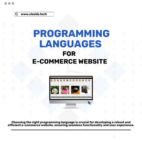 programming languages for e commerce website