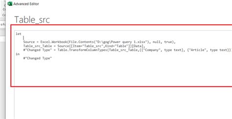 Power Query Source Reference As File Path In Cell Geeksforgeeks
