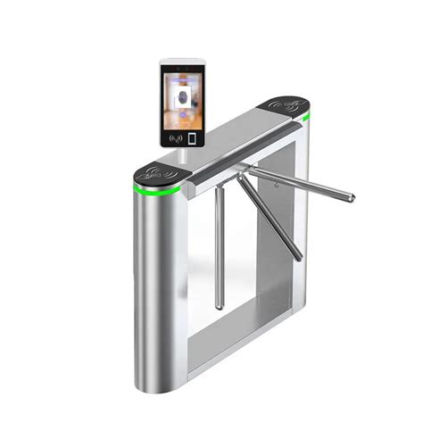 secure and efficient tripod turnstile with face recognition