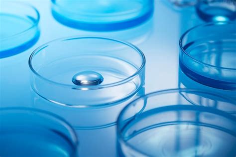 Premium Photo Science Laboratory With Beaker And Dropper