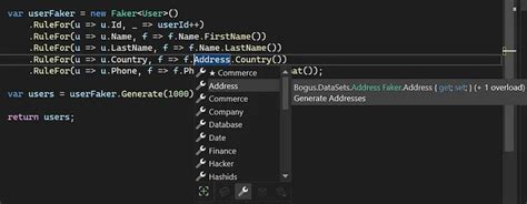 How To Generate Fake Data With Bogus In Net 6 Dev Community