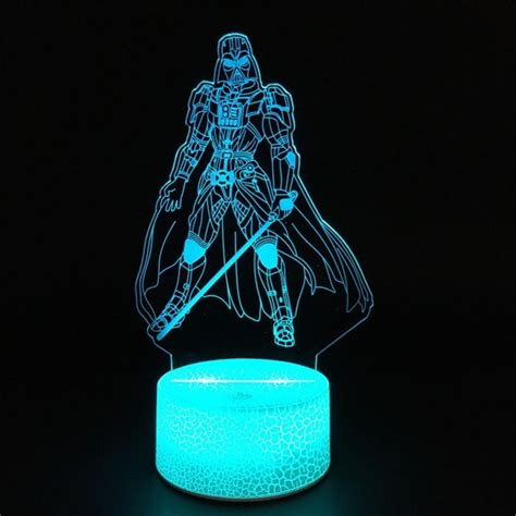 Star Wars 3d Lampe En Flot Natlampe Ledide Dk