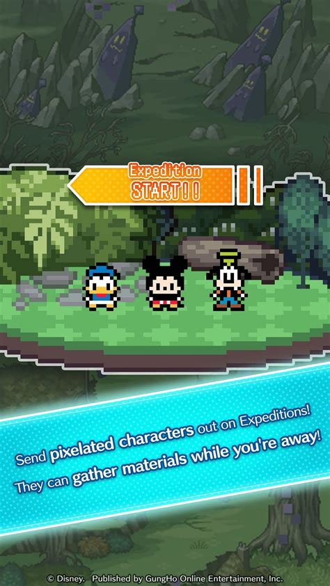 Brand New Mobile Title Disney Pixel RPG Announced