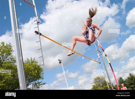 High School Girls Pole Vault