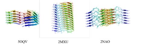 Figure S7 Examples Of Solved Aβ Fibril Structures For Each Of The Pdb Download Scientific