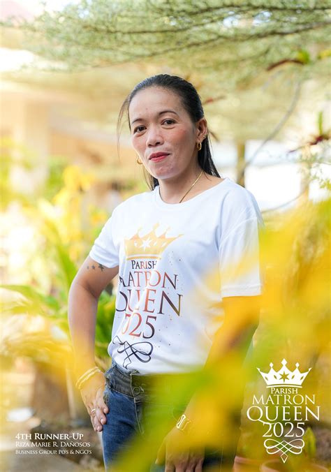 Holy 4th Runner Up Riza Marie R Dañosos Business Group Pos And Ngos