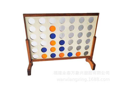 专供跨境 实木2尺3尺4尺四子棋 五子棋 四连棋 connect 4 game 阿里巴巴