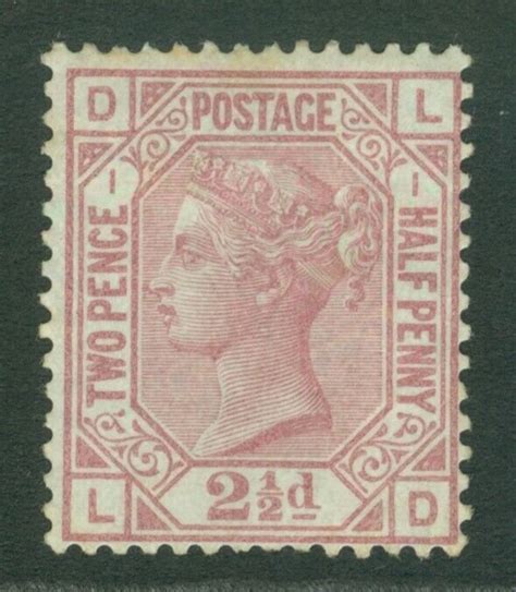 Sg 138 2½d Rosy Mauve Plate 1 A Fine Fresh Mounted Mint Example Well Centred Great Britain