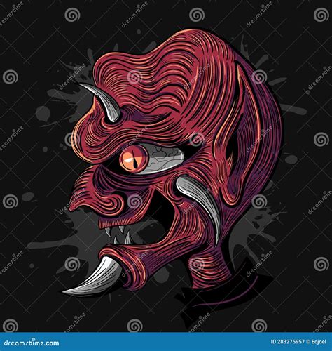 The Demonic Character Represents The Dark And Hidden Side Of Humanity