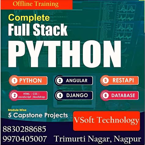 Vsoft Technology Python Pythonprojects Pythoncode Pythonprogramming Training Placement