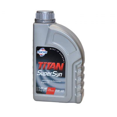 TITAN SUPERSYN 5W-40, 1L FUCHS - motorový olej | WAFAREX, s.r.o.