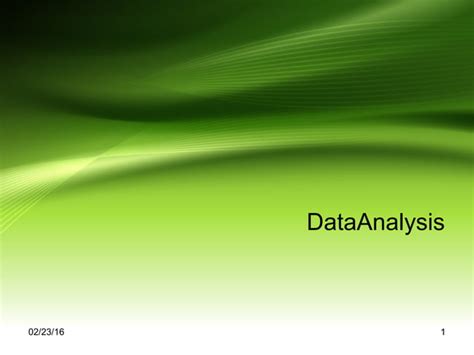 Dataanalysis Ppt