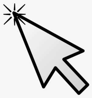Computer Mouse Pointer Cursor Point And Click Mouse Pointer Vector Png Free Transparent