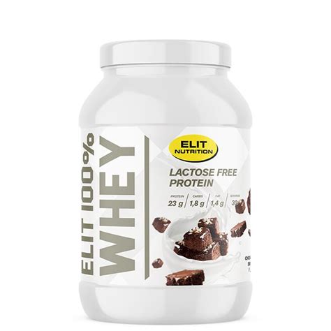 ELIT 100% Whey Lactose free, 900 g – Gymberget