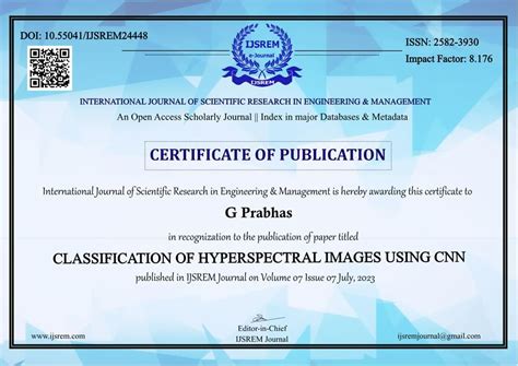 gunreddy prabhas reddy on linkedin paper publication of classification