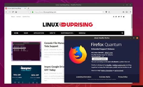 How To Install Firefox ESR In Ubuntu Or Linux Mint PPA Or Snap Linux Uprising Blog