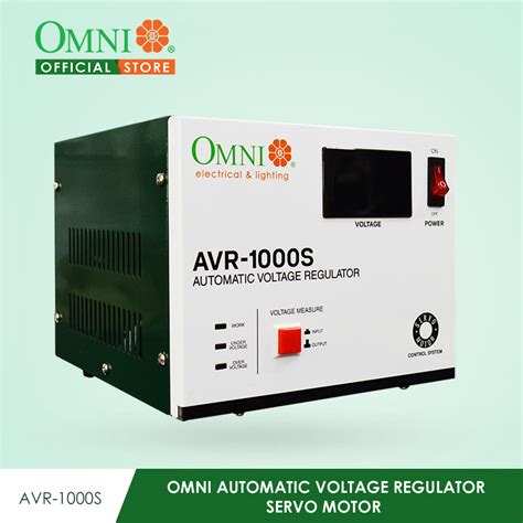 Omni Automatic Voltage Regulator Servo Motor 1000w Avr 1000s Lazada Ph