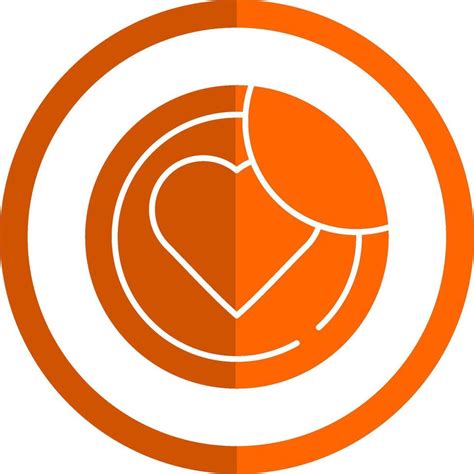 Sticker Glyph Orange Circle Icon 41690205 Vector Art At Vecteezy
