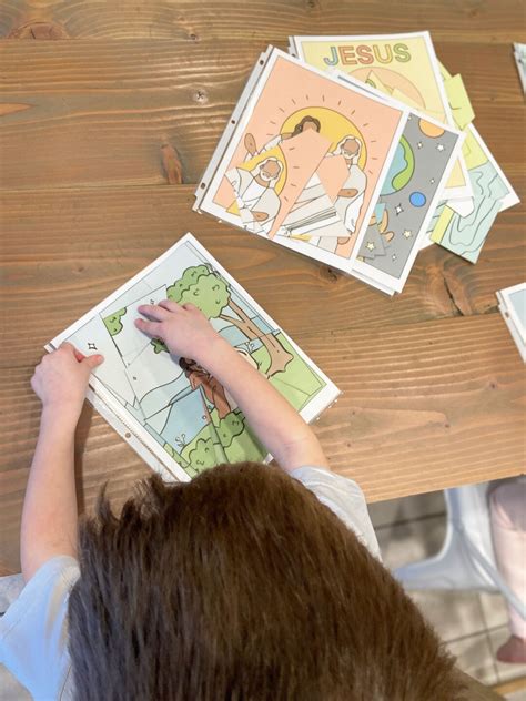 Sheet Protector Puzzles Lds Activity Puzzles Quiet Activity