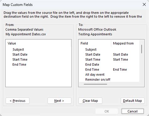 Create Outlook Calendar Appointments Automatically From Excel Dates