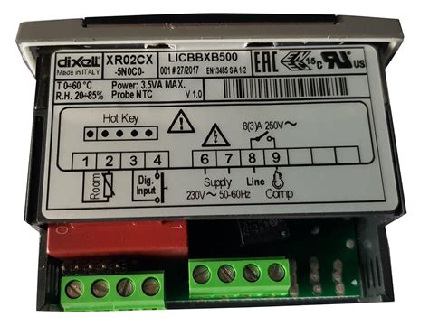 Dixell xr-02 thermostaat