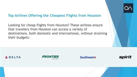 Ppt Book Cheap Flights From Houston Oneair Ai Powerpoint