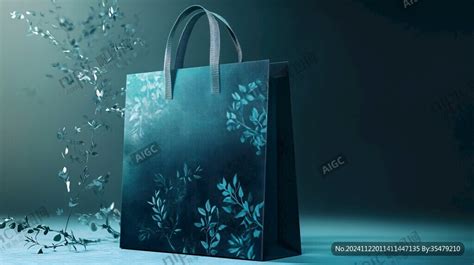 Ai创作图梦幻效果手提袋素材 梦幻手提袋 青色礼品手提袋 唯美手提袋 手提袋印花素材 蓝色渐变手提袋 梦幻背景手提袋设计 唯美创意手提袋 蓝绿渐变手提袋 手提袋效果 蓝色创意手提袋 手提袋设计