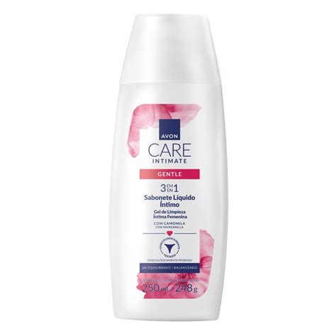 Avon Care Intimate Sabonete Líquido Íntimo Gentle 250ml Avon Care Shopee Brasil
