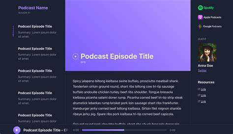 Gatsby Theme Simplecast A Template