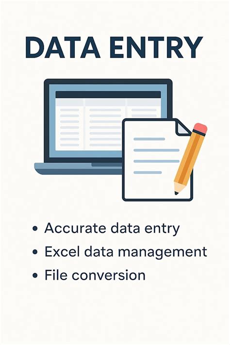 do accurate and fast data entry copy paste and excel work by ahmado1981