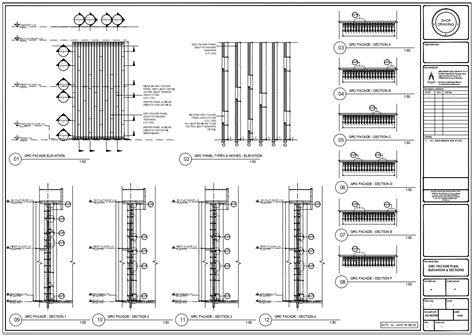 Grc Glass Reinforced Concrete Facade Detail Dwg — Line Draw Cad Lab Grc Glass Reinforced Concrete Facade Detail Dwg — Line Draw Cad Lab