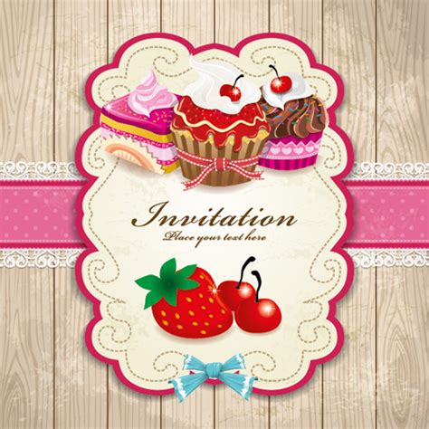 Set Of Food Elegant Cards Design Elements Vector Vectors Images Graphic Art Designs In Editable