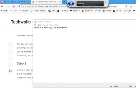 Voice Recognition Doesnt Work Windows 10 Page 2 Windows 10 Forums
