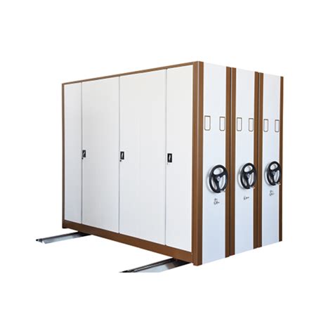 Steel Mobile File Compactor Shelf Filing Cabinet Acacia Iron Otobi Bookcase Bookshelf With