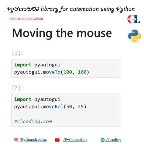 Pyautogui Library For Automation Using Python Python Coding