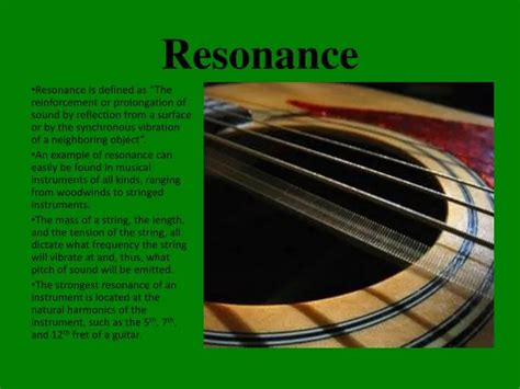 PPT Resonance PowerPoint Presentation Free Download ID 6979873