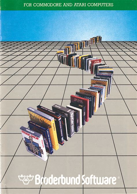 Atari 400 800 Xl Xe Catalog Brøderbund Software 1986 English Atari 400 800 Xl Xe Catalog Brøderbund Software 1986 English