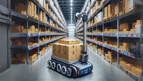 Automatic Guided Vehicles Machine Vision In Warehousing
