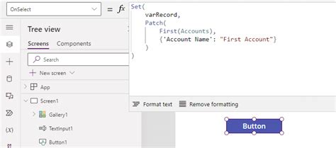 4 5 Or 7 Syntaxes For The Patch Function In Power Apps
