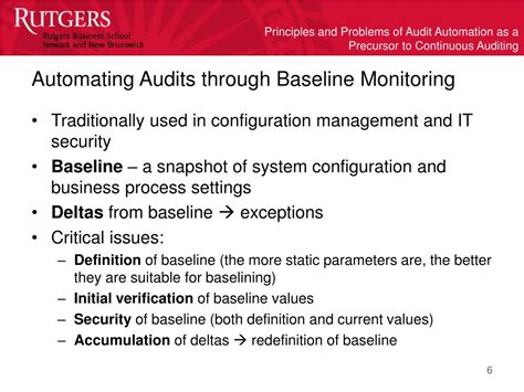 Ppt Principles And Problems Of Audit Automation As A Precursor To