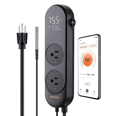 Inkbird Digital Temperature Controller Dual Stage And Bluetooth Itc 312