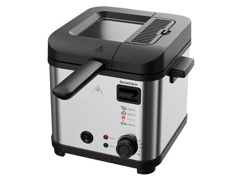 Test Lidl Silvercrest Mini Deep Fat Fryer 850 W Foodcook Easy Recipe