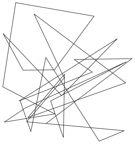 Random Scribbles In 2d And 3d Wolfram Programming Lab Gallery