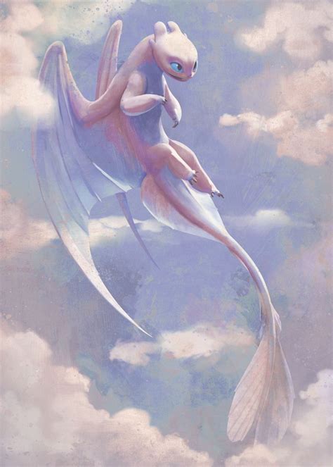 Light Fury Sky Poster Picture Metal Print Paint By How To Train