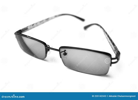 Glasses With Simple Design Isolated On White Background Stock Image Image Of Glasses Design