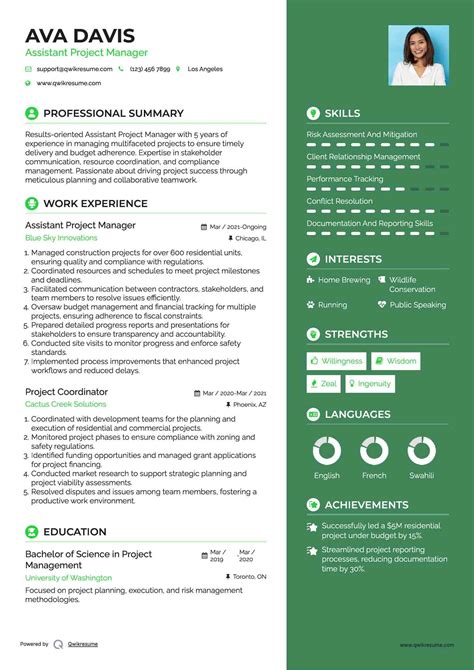 Project Assistant Resume Sample Project Assistant Resume Sample