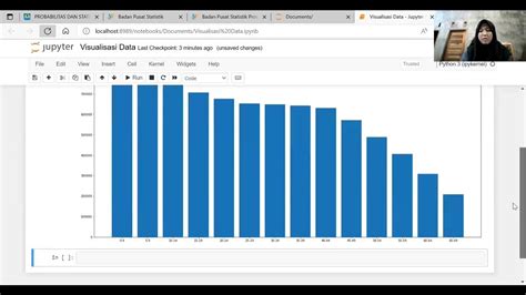 visualisasi data dengan python menggunakan jupiter notebook youtube